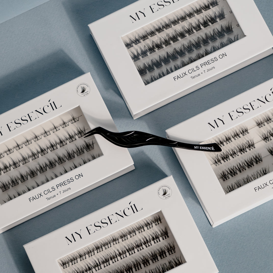 Faux Cils Individuels DIY Press-On - Faciles et Rapides – myessencil